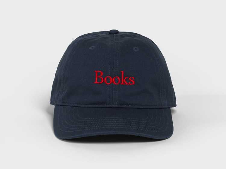 "Books" Baseball Cap, Navy | Pacific